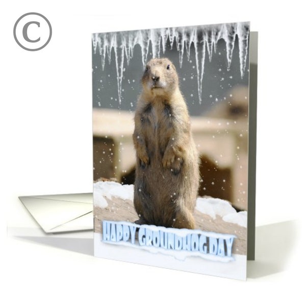 Happy Groundhog Day Birthday Card - Etsy