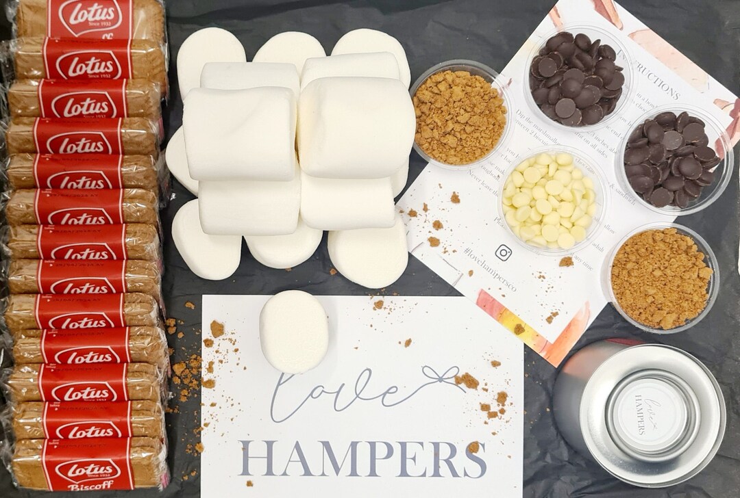Lotus Biscoff Smore Kit Lotus Theme Christmas Gift Set/ Secret Santa ...