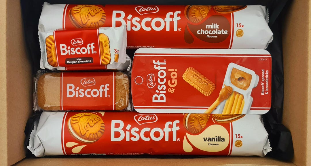 Lotus Biscoff Hamper, Biscoff Christmas, Birthday Gift, Sweets Box ...