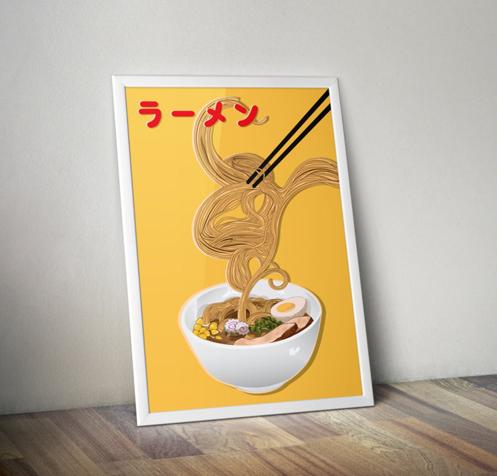 Ramen Unframed - Etsy