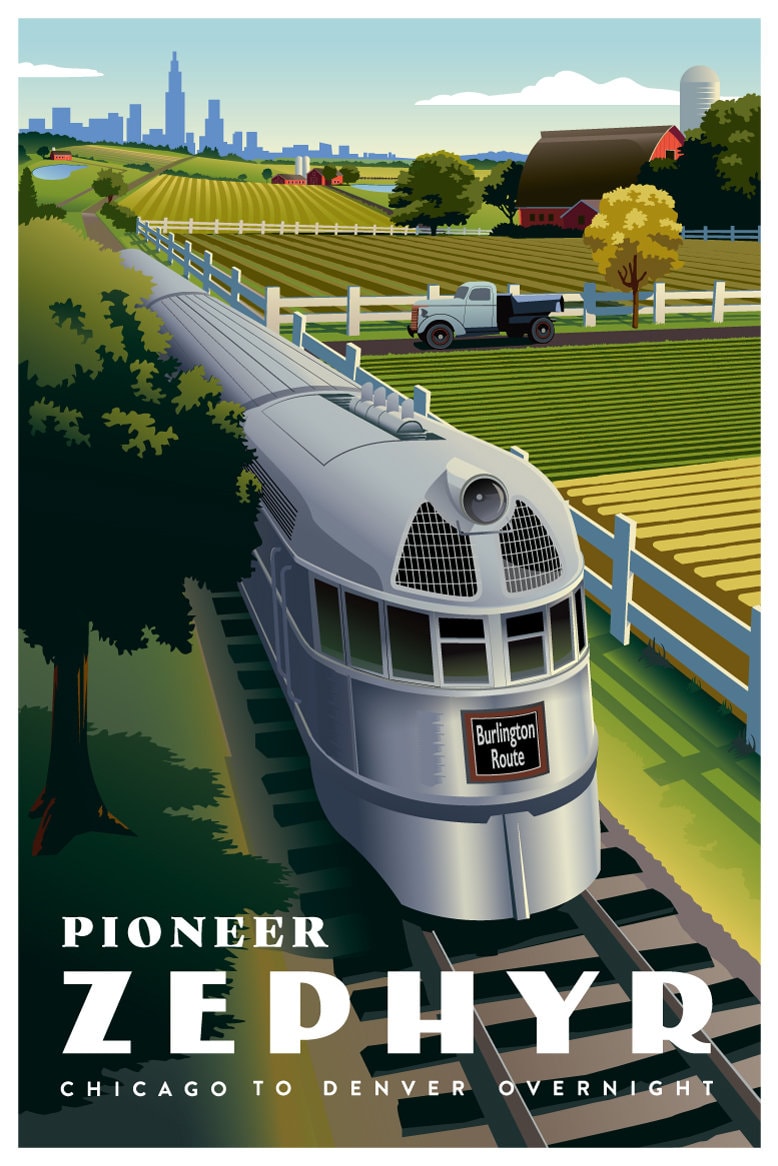 Pioneer Zephyr The CB&Q's Pioneer Zephyr