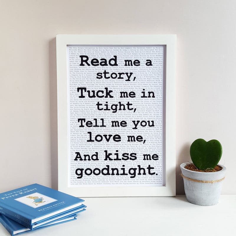 Read Me a Story - Etsy