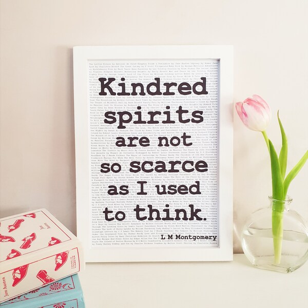 L M Montgomery Quote - Etsy