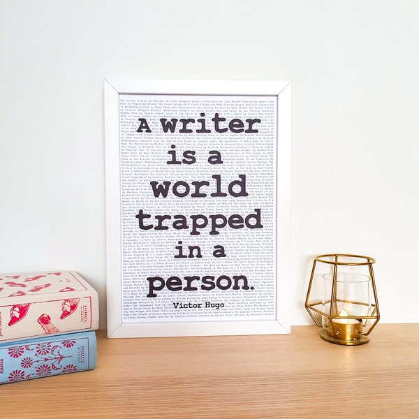 Writing Print - Etsy