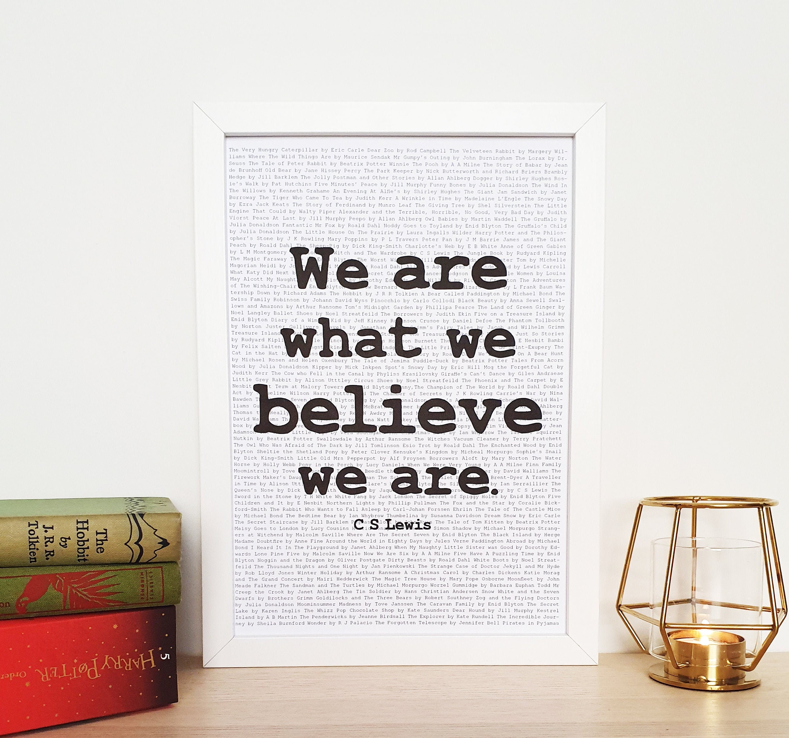 C S Lewis Print Inspirational Quote Literary Gifts for Kids - Etsy