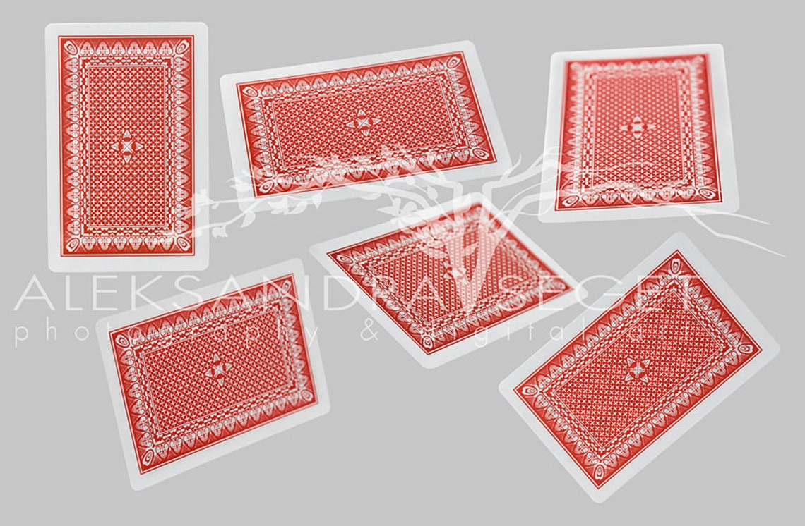 Flying Playing Cards Photo Overlays: PSD, PNG (digital Download) - Etsy ...