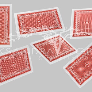 Flying Playing Cards Photo Overlays: PSD, PNG (digital Download) - Etsy