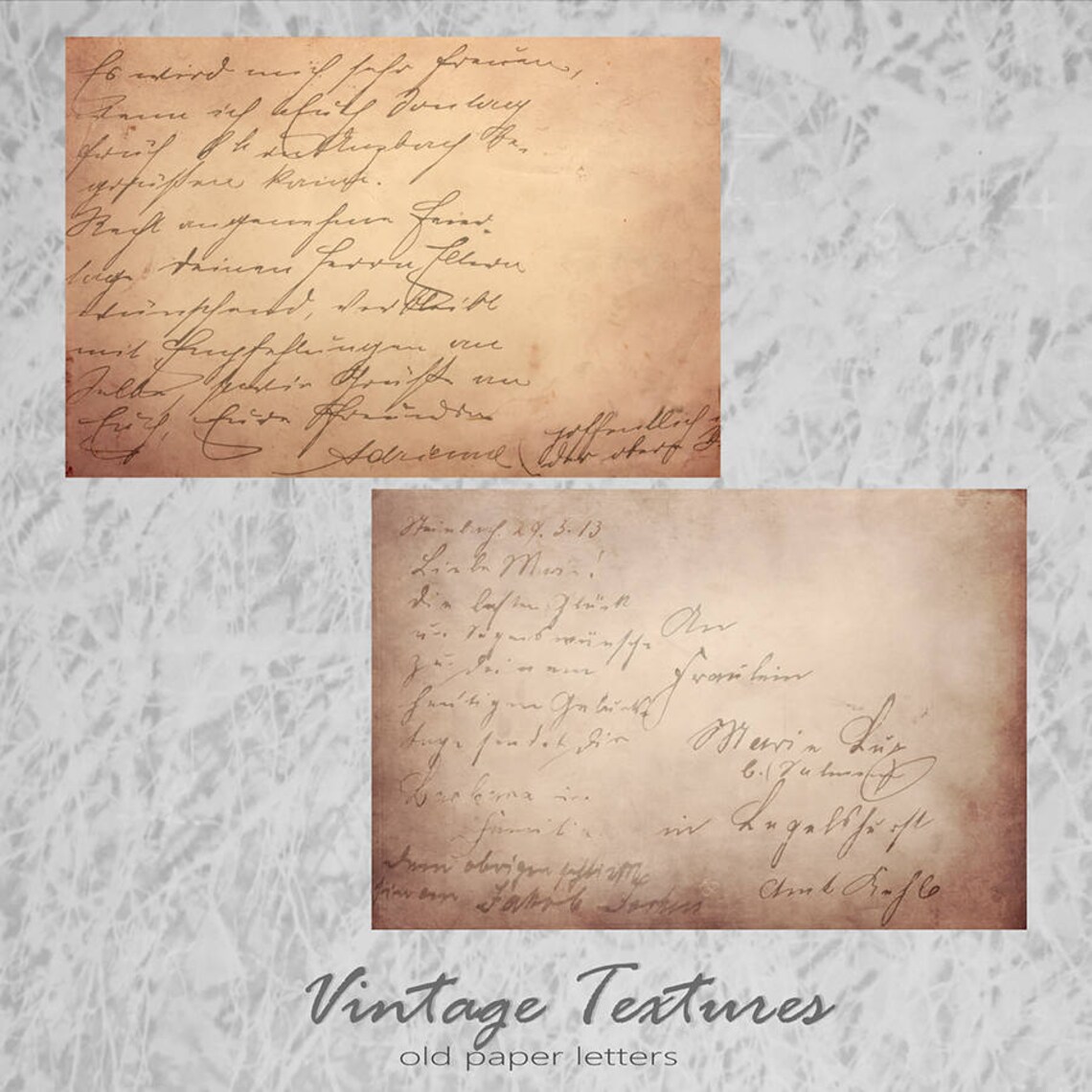 Vintage Textures Old Paper Textures Old Letters Paper Old | Etsy