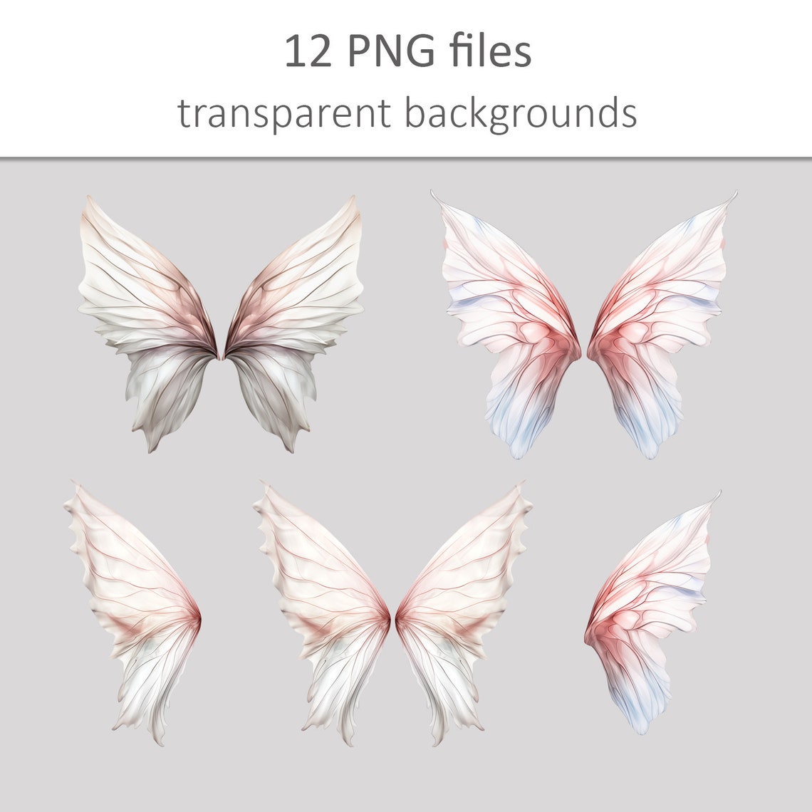 Wings Overlays PNG Transparent Backgrounds, Photo Overlays, Photography ...