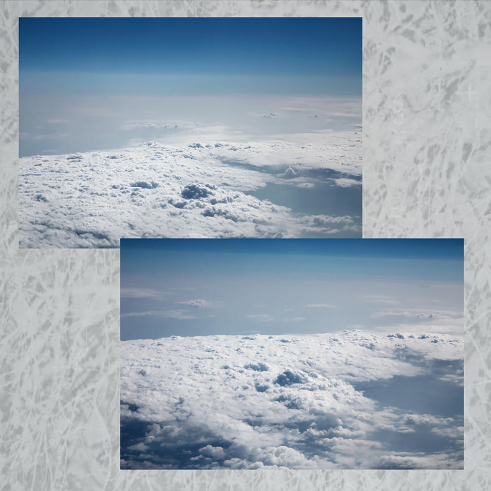 Airplane Sky Overlay Digital Sky Sky From Above Clouds - Etsy