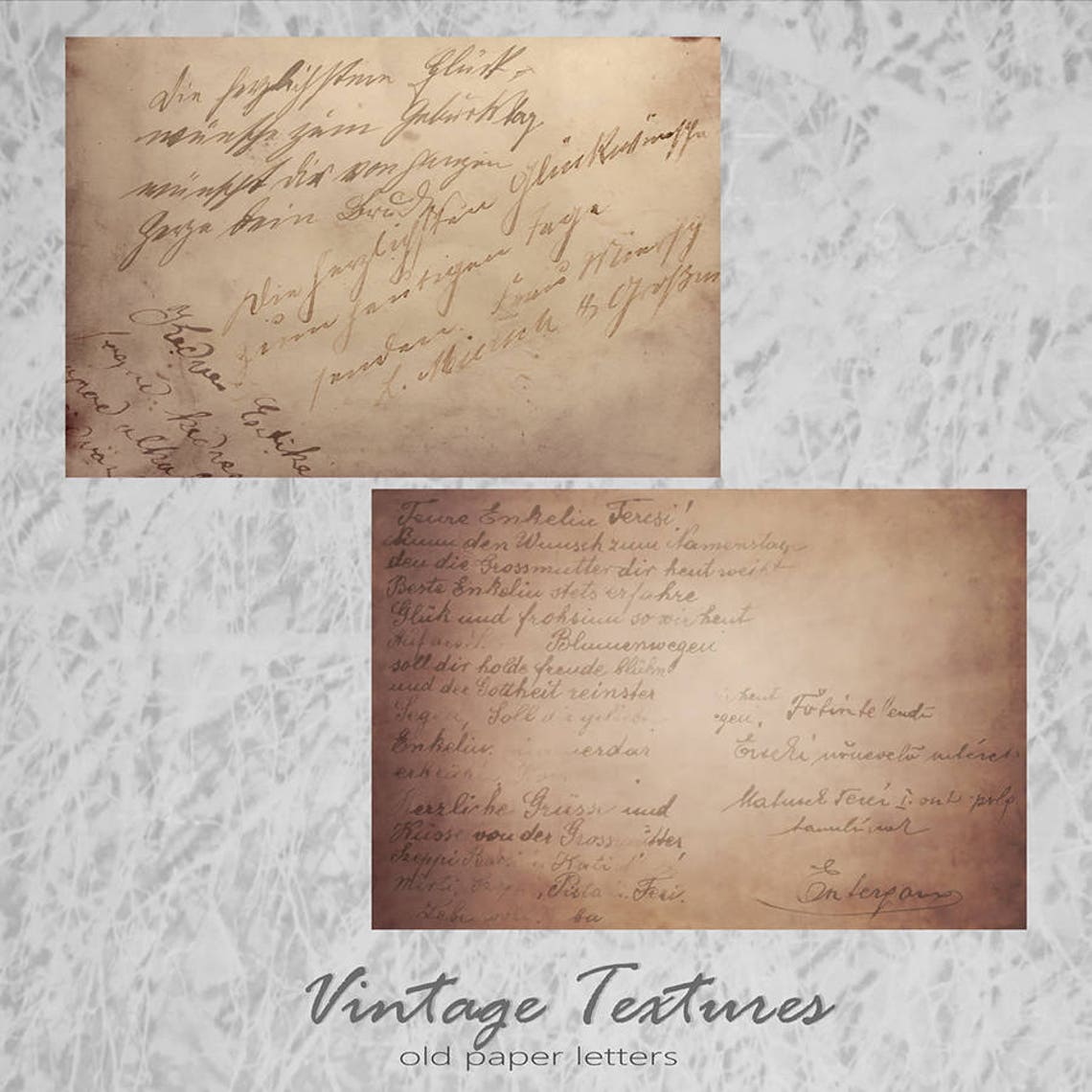 Vintage Textures Old Paper Textures Old Letters Paper Old | Etsy