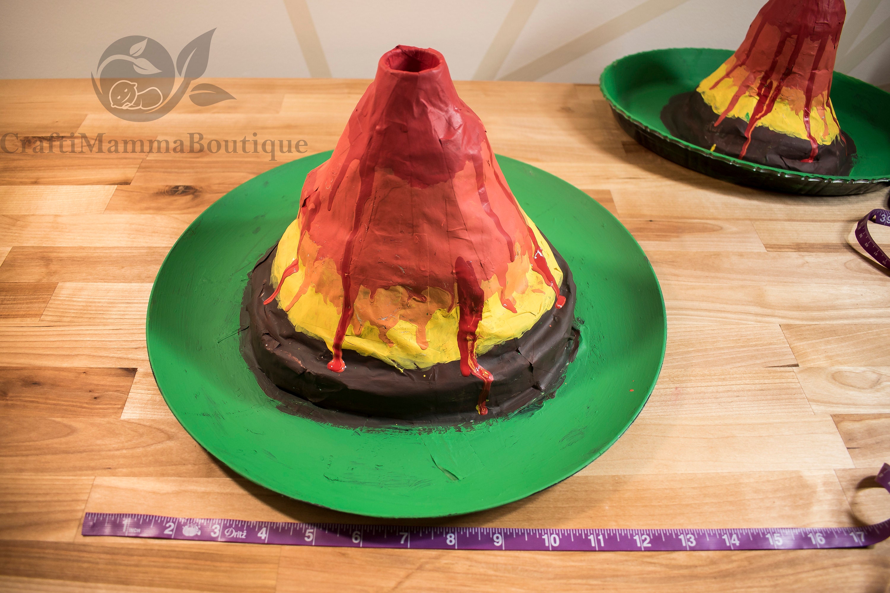 School Volcano Model for Kids Science Volcano Eruption - Etsy