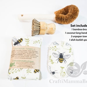 Eco Friendly Cleaning Kit/ GIFT BOX, Zero Waste Gifts, Housewarming ...