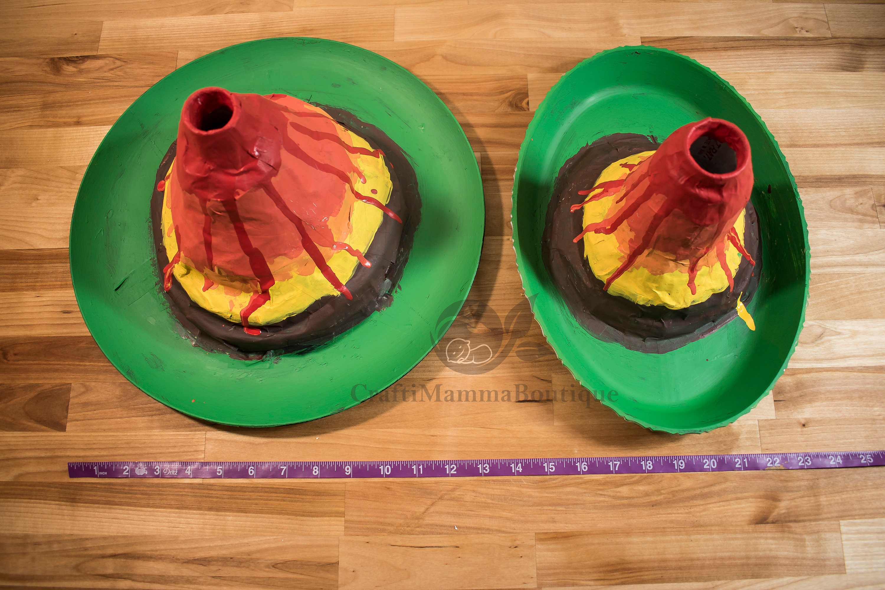School Volcano Model for Kids Science Volcano Eruption - Etsy