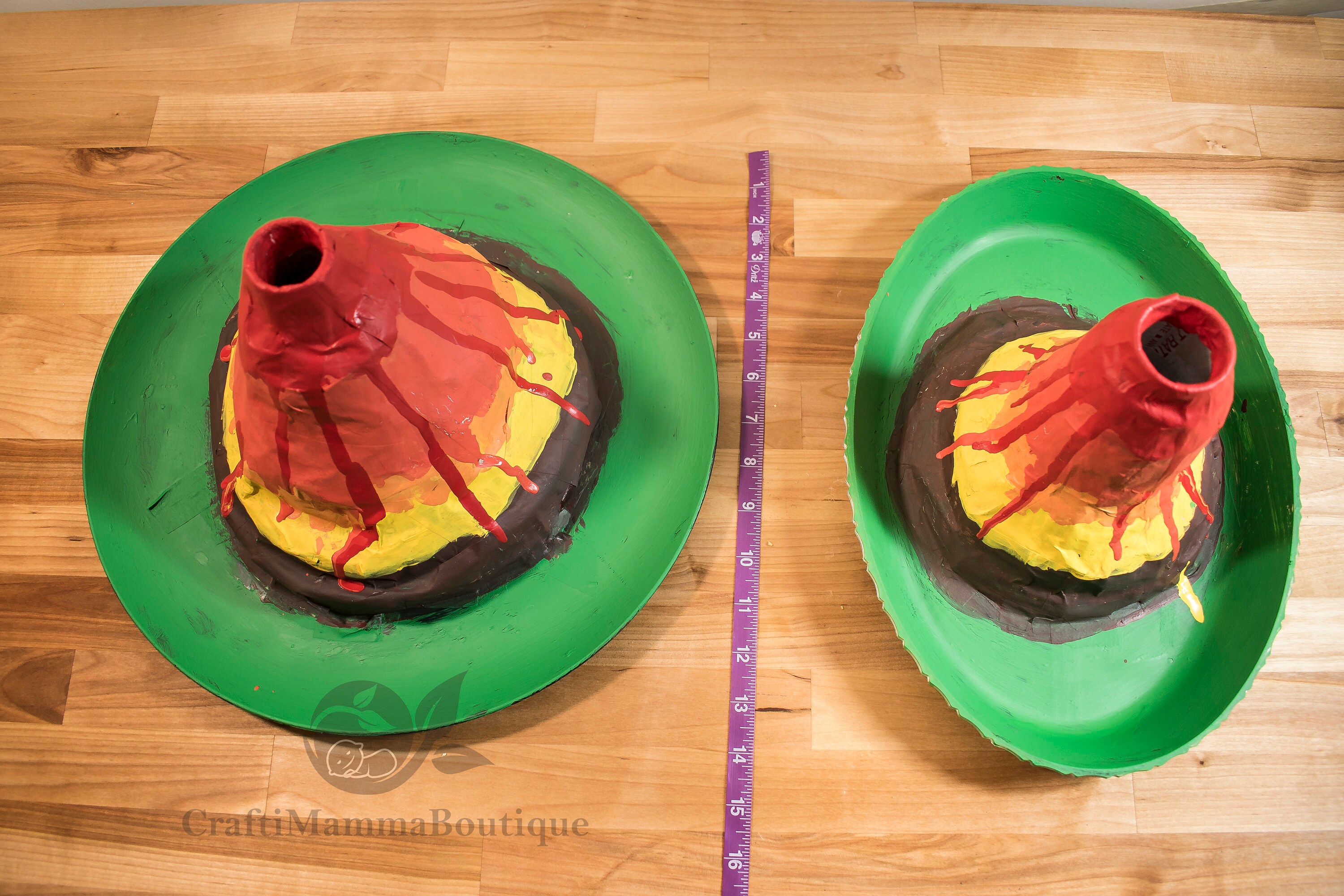 School Volcano Model for Kids Science Volcano Eruption Experiment ...