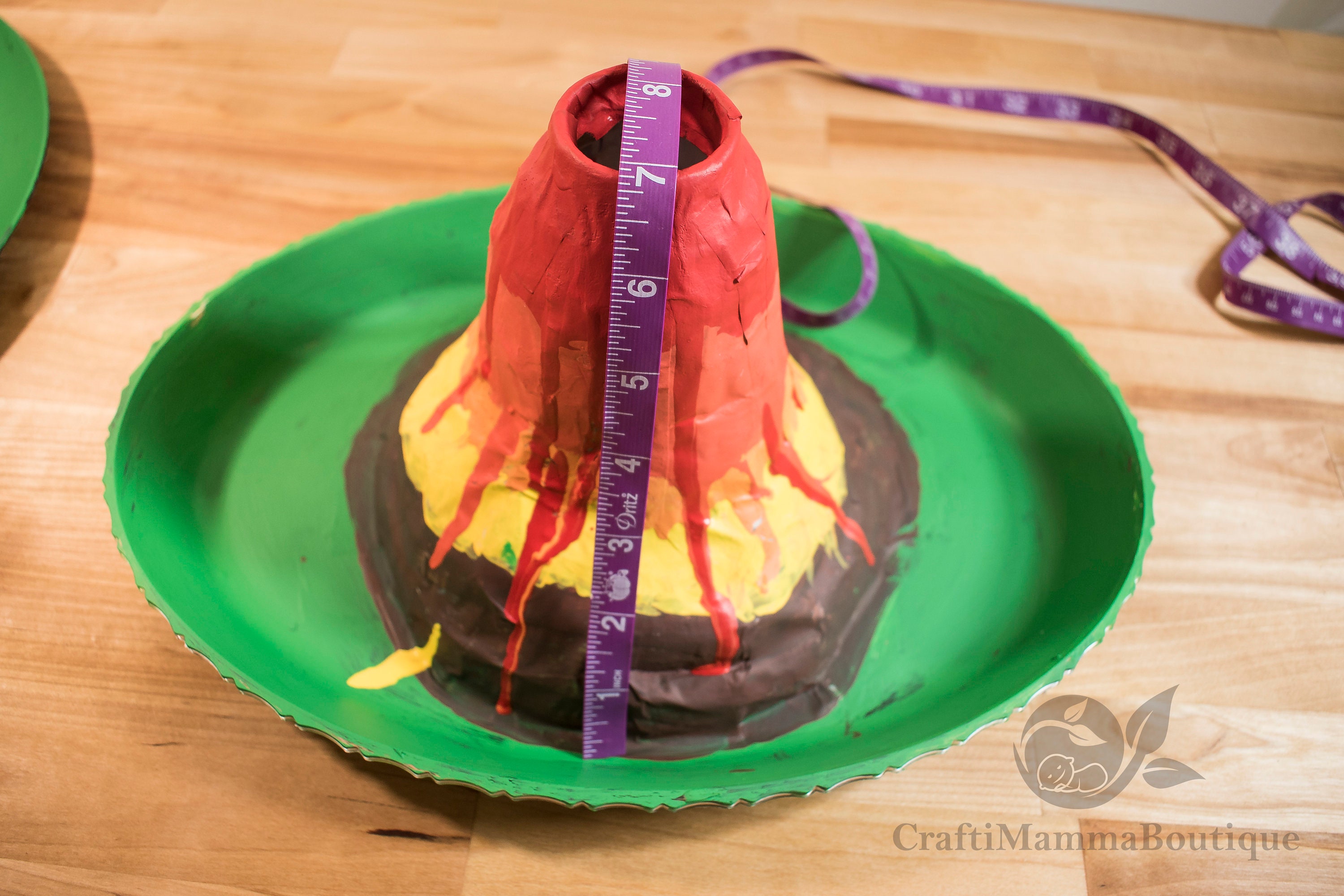 School Volcano Model for Kids Science Volcano Eruption - Etsy