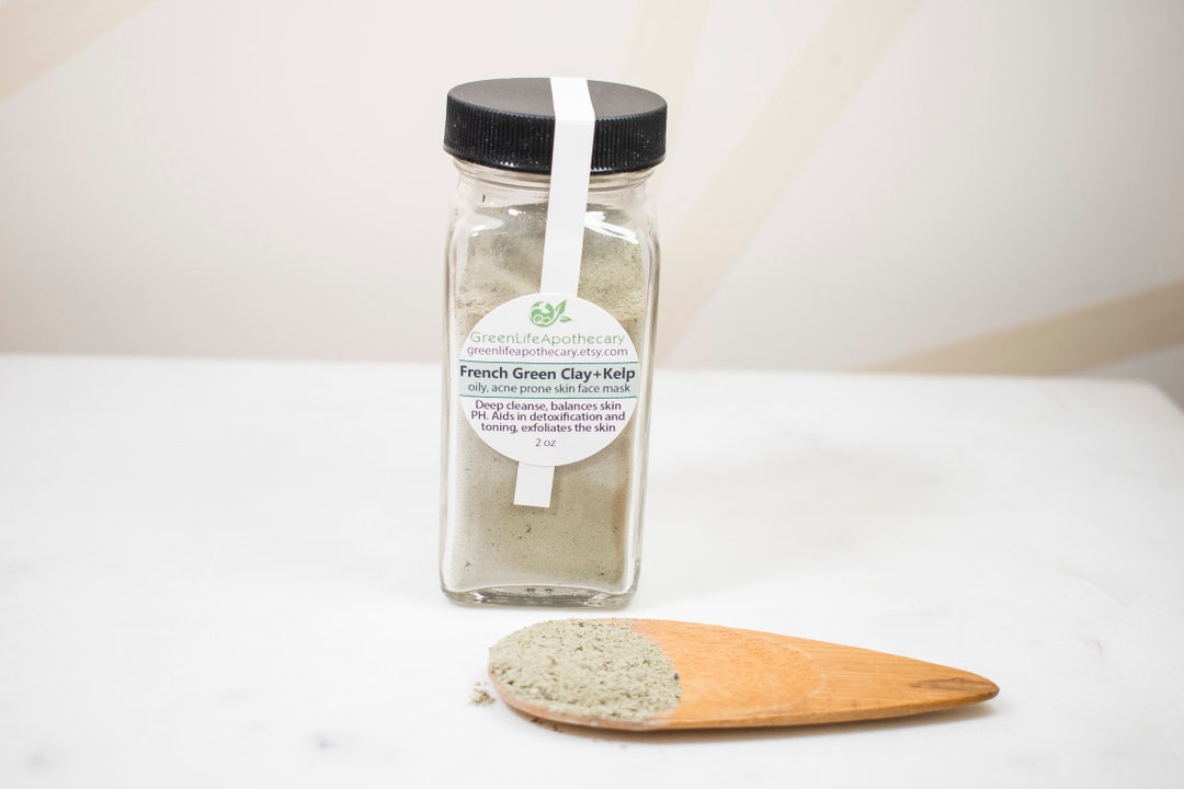 Clay Face Mask Rose Kaolin French Green Dead Sea Clay, Facial Care ...