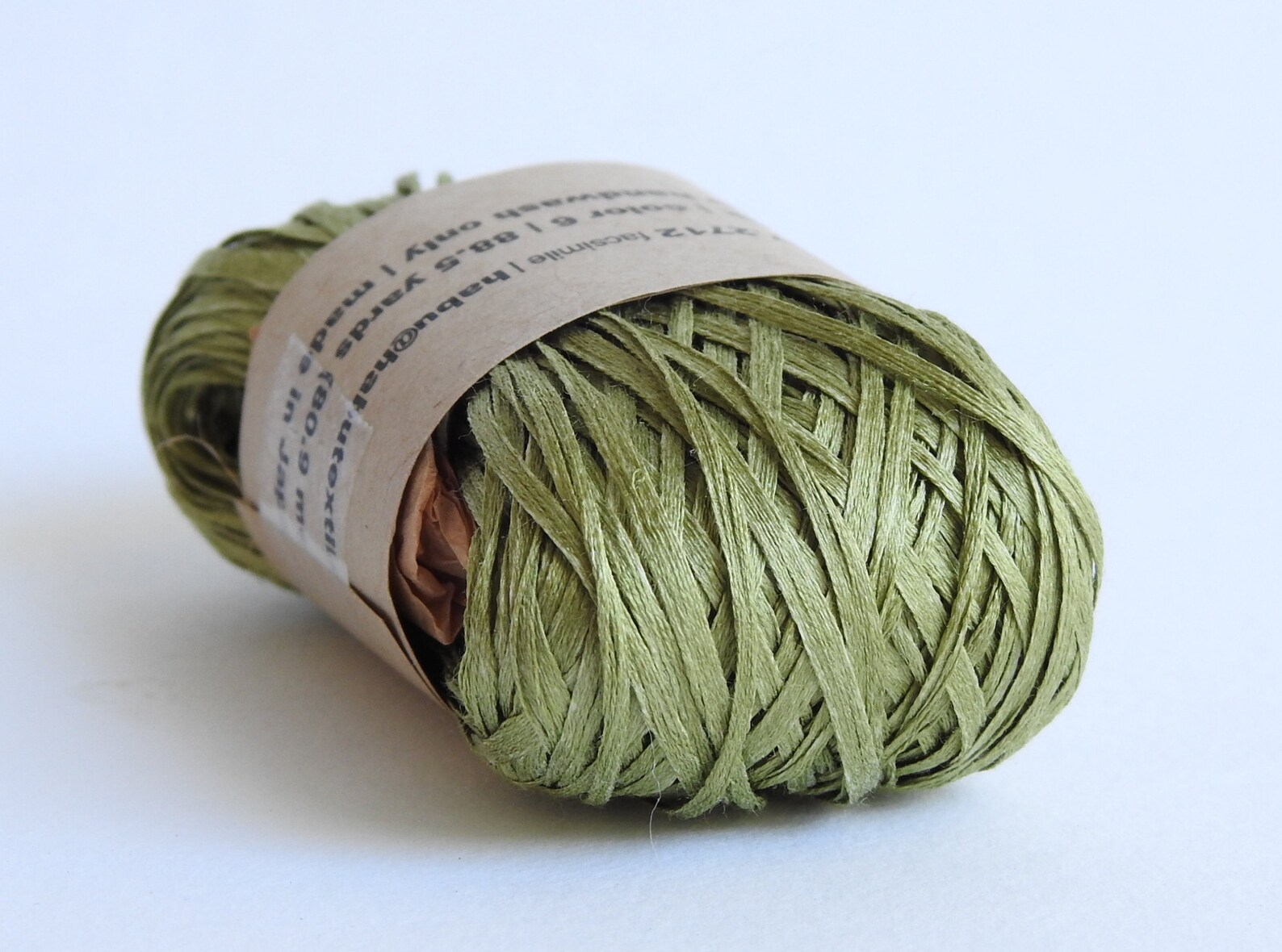 Habu Textiles Silk Tape Yarn. Habu Silk Gima for Knitting | Etsy