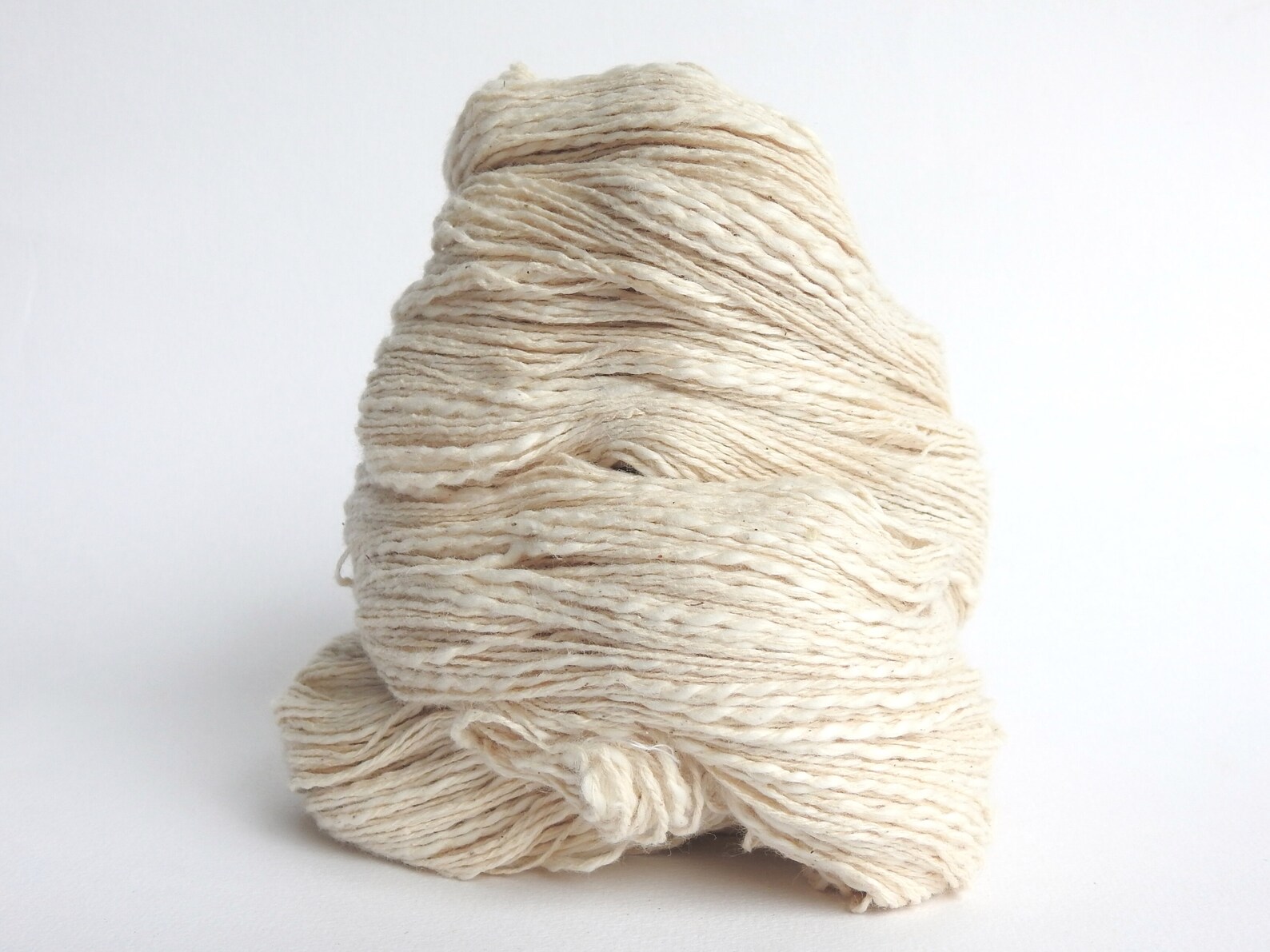 Cotton Yarn. Organic Natural Biodegradable. Cotton Slub Yarn. Soft and ...