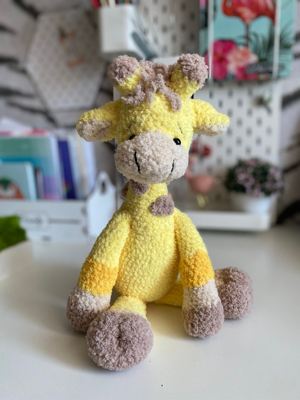 Giraffe Crochet Toy - Etsy