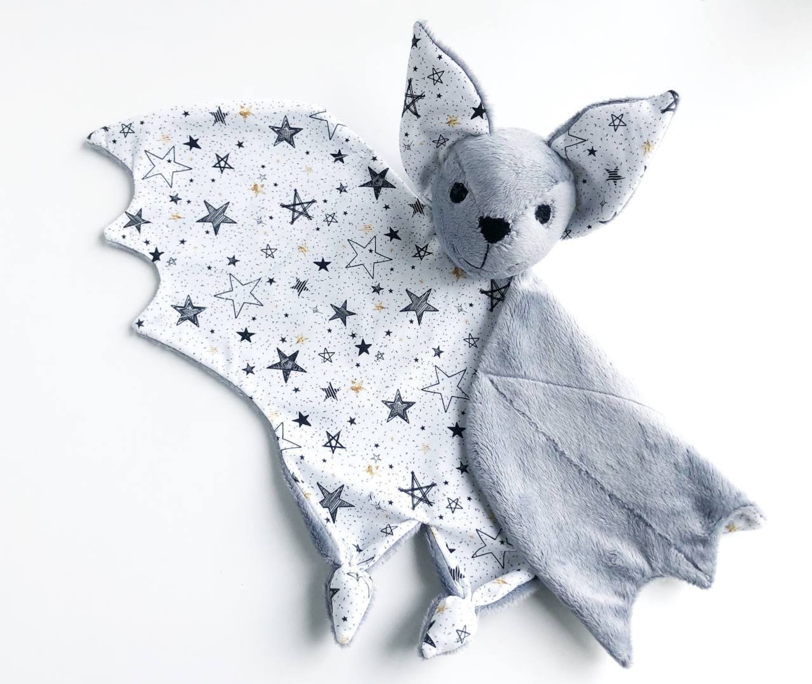 Personalised Bat Lovey Cuddle Security Blanket Galaxy Bat - Etsy