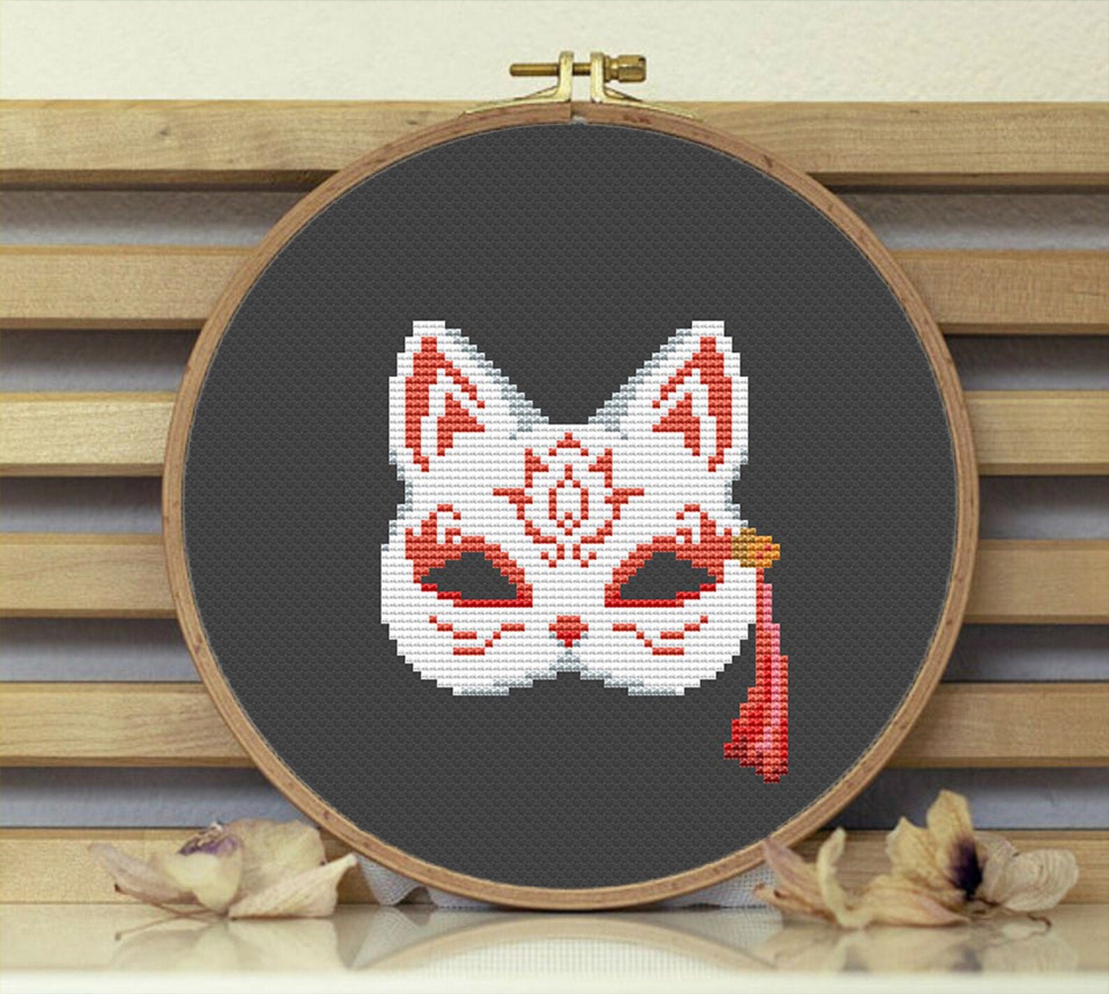 Anime Mask Cross Stitch Pattern Mini Counted Cross Stitch - Etsy