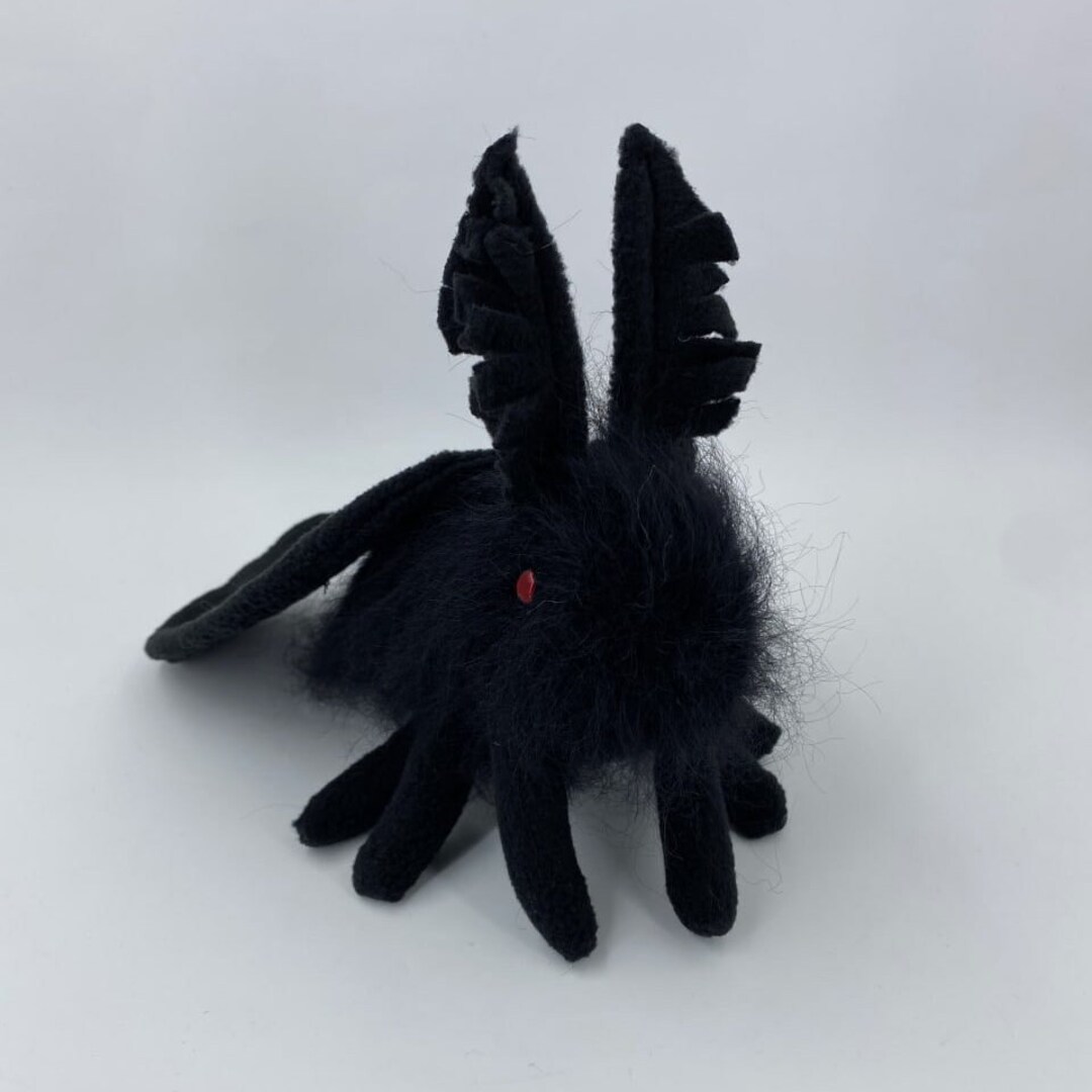 Mothman Plush Classic Baby Mothman Plush- Moth Man- Soft Cryptid Plush ...