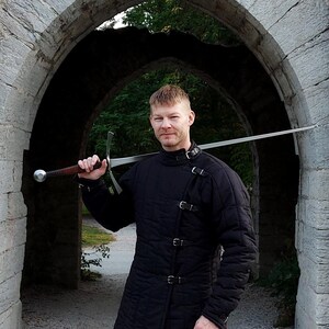 Padded Fencing Jacket, SCA Gambeson, Fighting Sca Armor, Medieval Mens ...