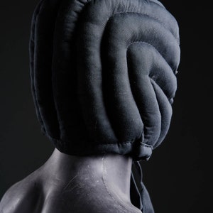 Medieval Padded Arming Cap, Padded Cap for Head Protection, Natural ...