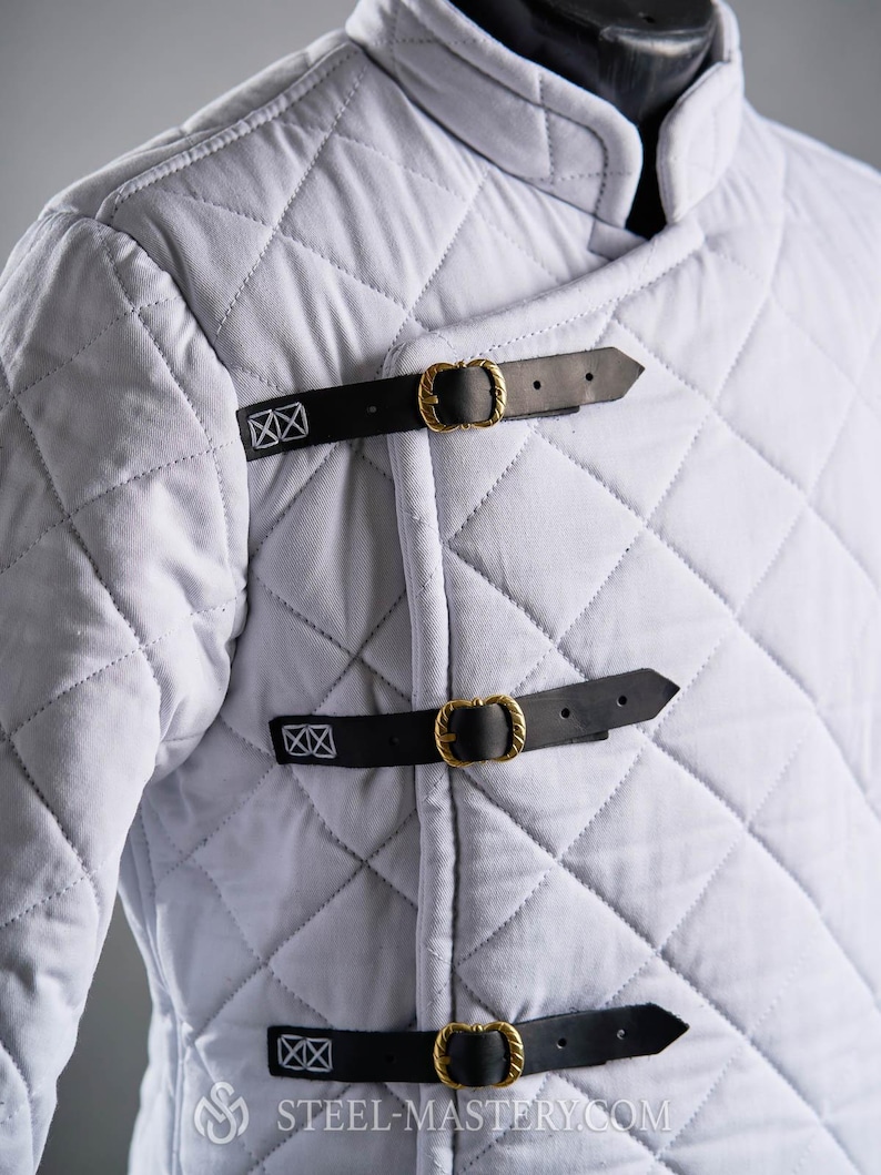 Basic Medieval Gambeson, Armor Jacket Coat, Medieval Man Costume ...