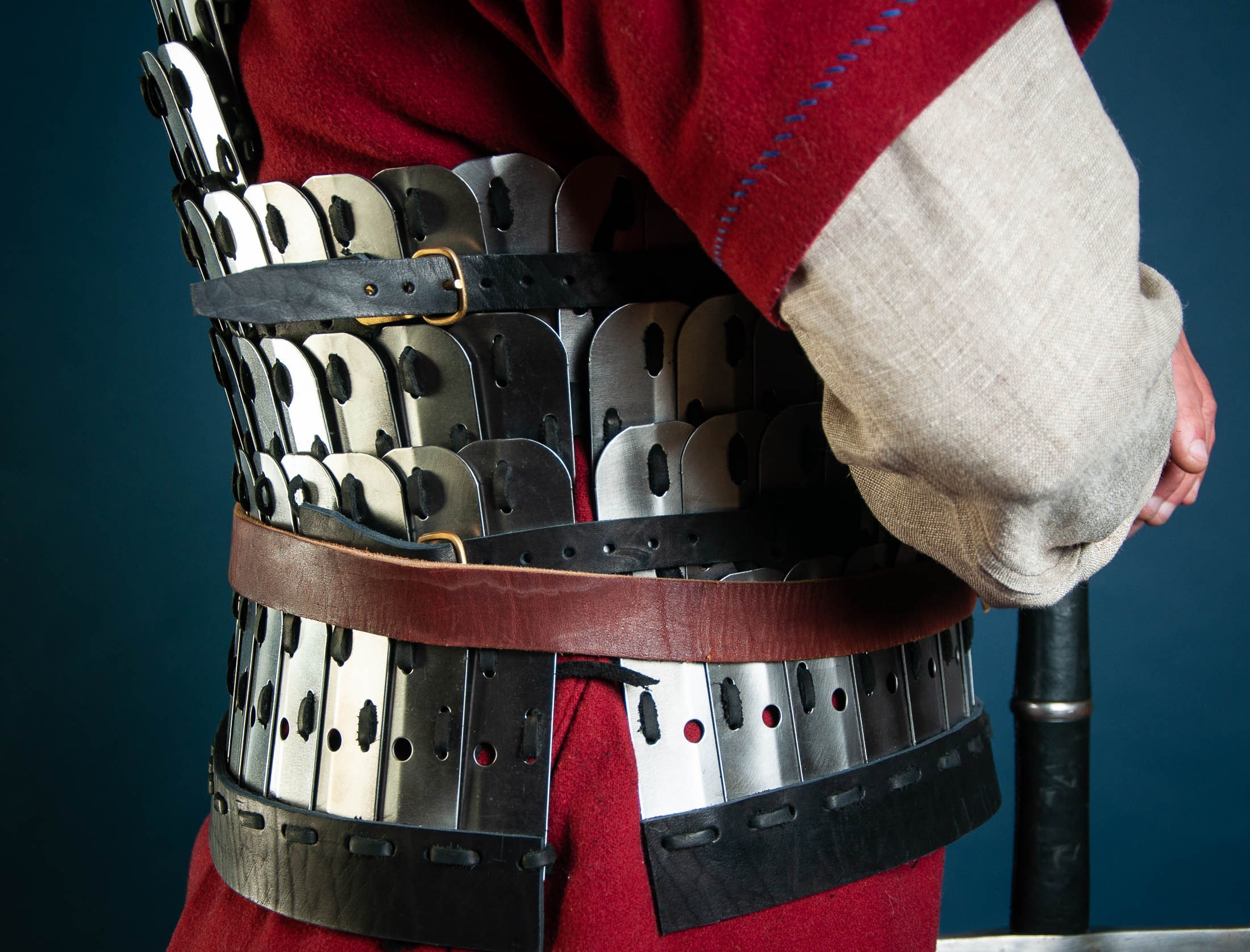 Viking Style Steel Lamellar Armor Medieval Reenactment - Etsy Denmark