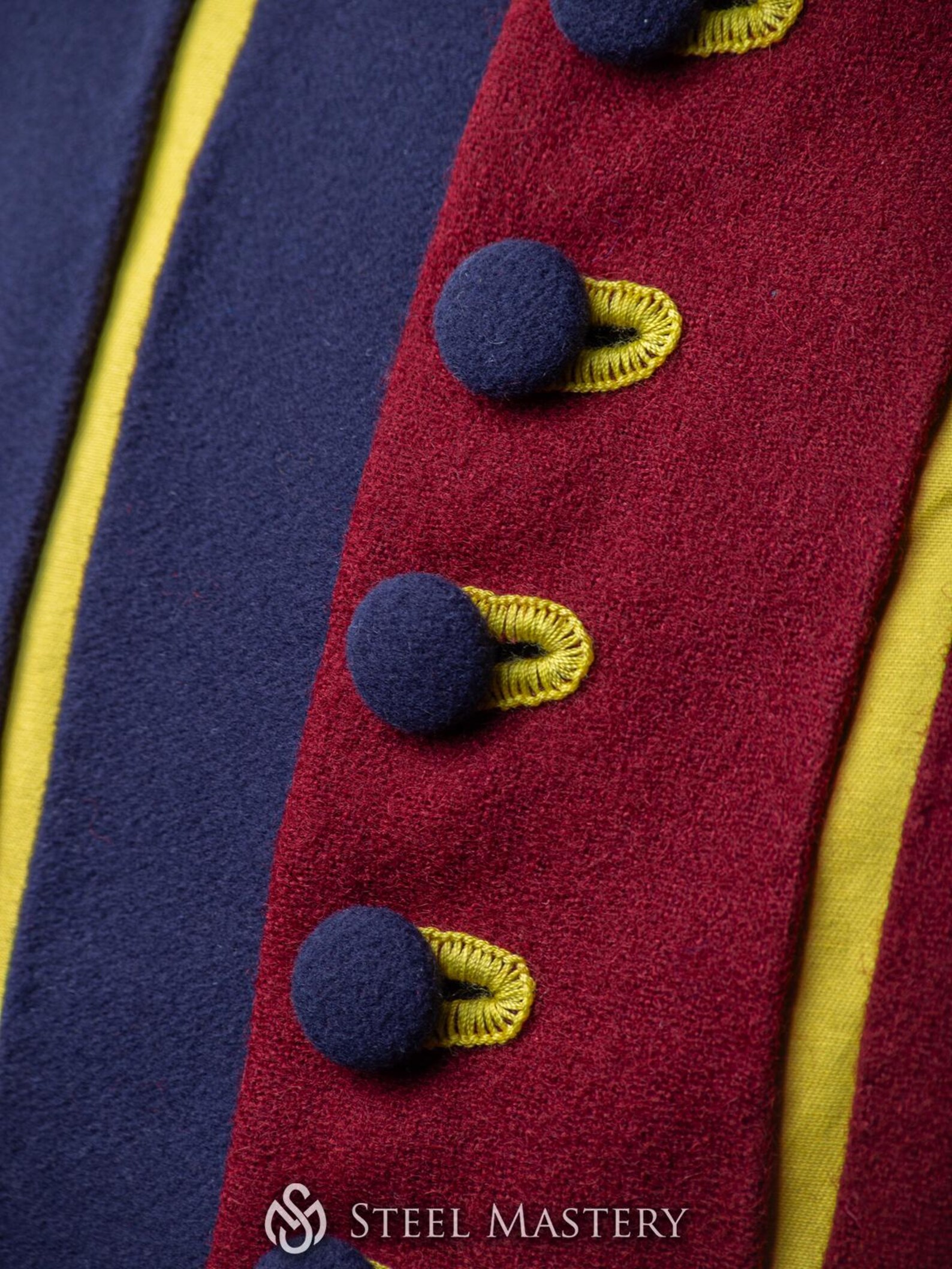 Landsknecht Wool Historical Coat, Waffenrock Jacket for Cosplay ...
