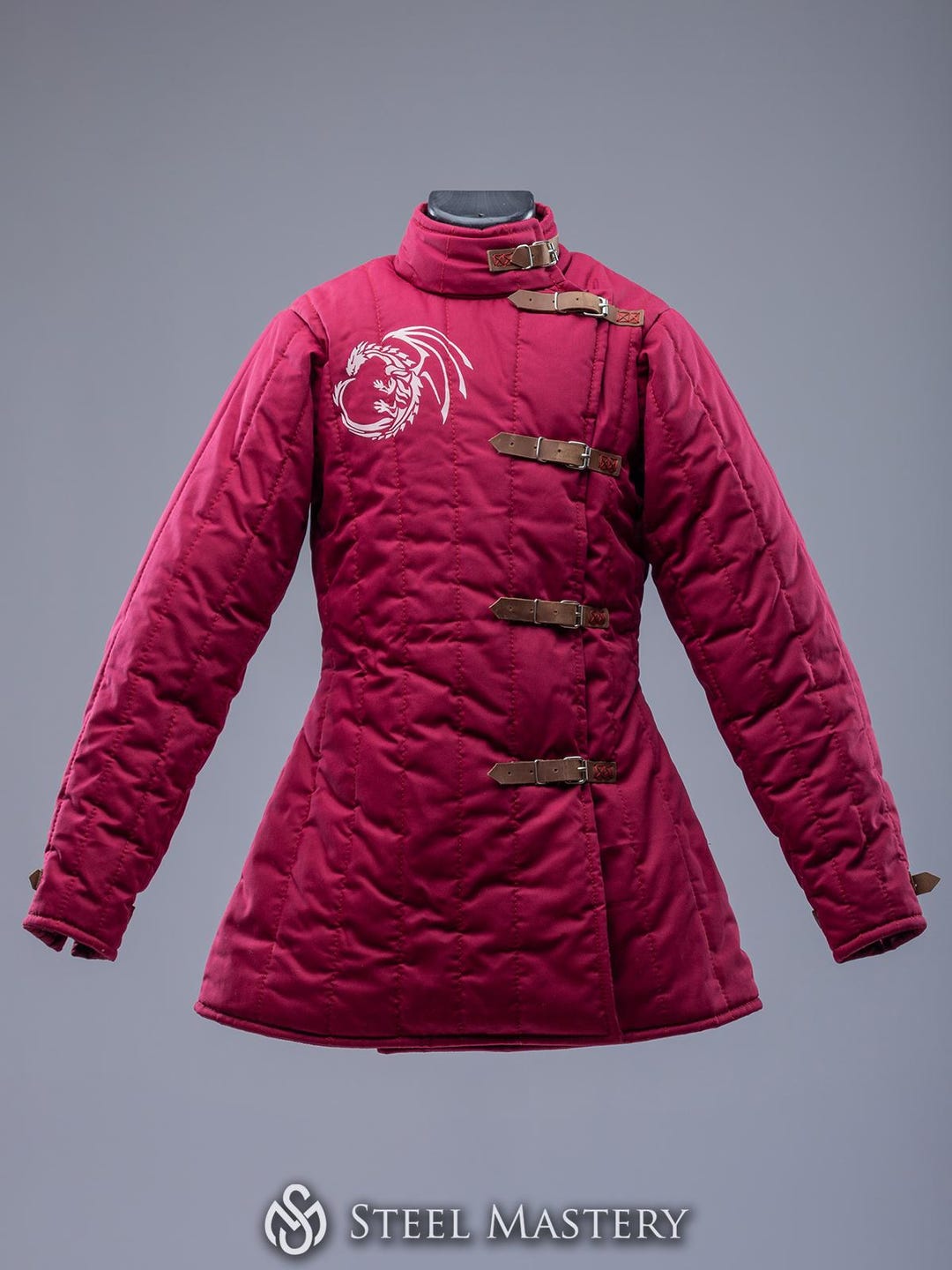 Custom SCA Fighting Gambeson, Medieval Mens Attire, Padded Armor Jacket ...