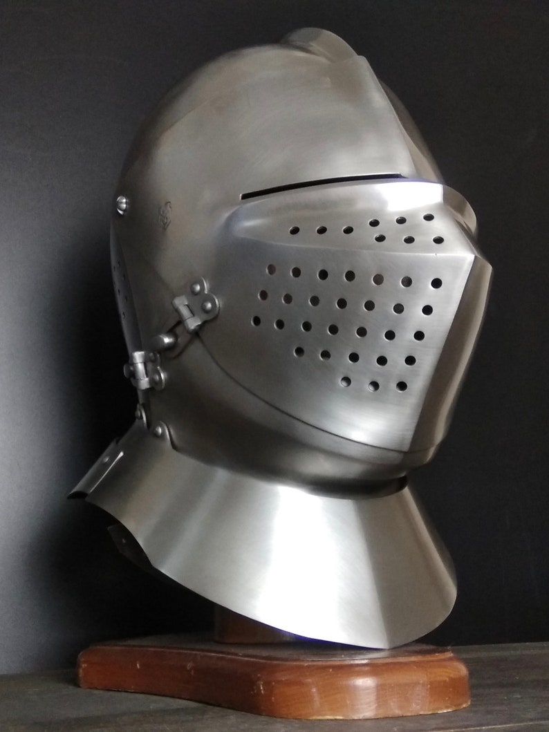 Medieval Helmet Armet for Historical Reenactments Historical - Etsy