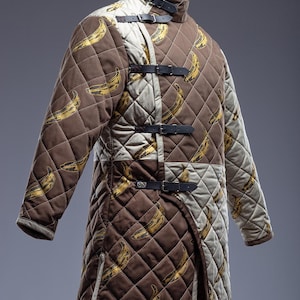 Medieval HEMA Surcoat, HEMA Gambeson, Ren Faire Armor, Fencing Long ...