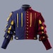 Landsknecht Wool Historical Coat, Waffenrock Jacket for Cosplay ...