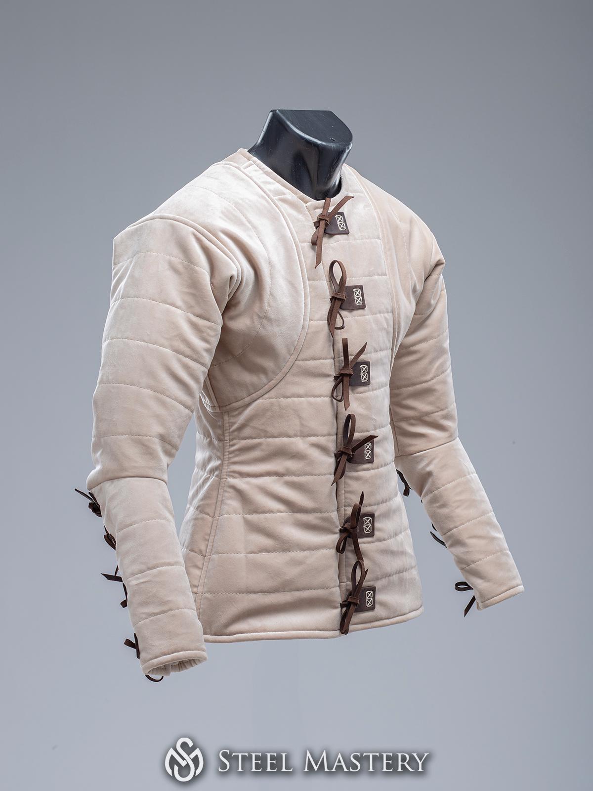 Female Short Gambeson, Padded Armor Jacket, Medieval Jacket, Historical ...