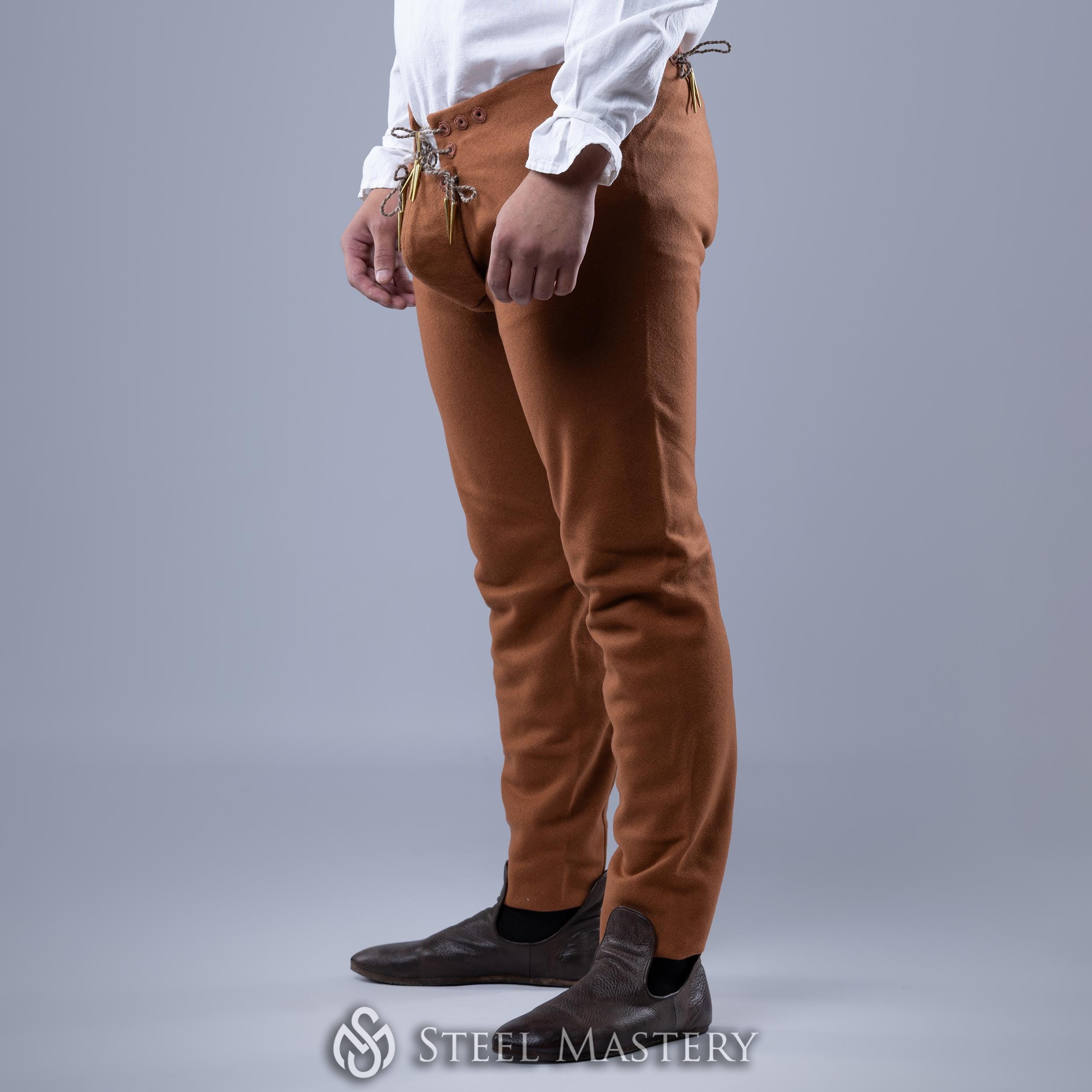 LARP Pants for Men, Hosen Medieval, Renaissance Wool Hose, Tight ...