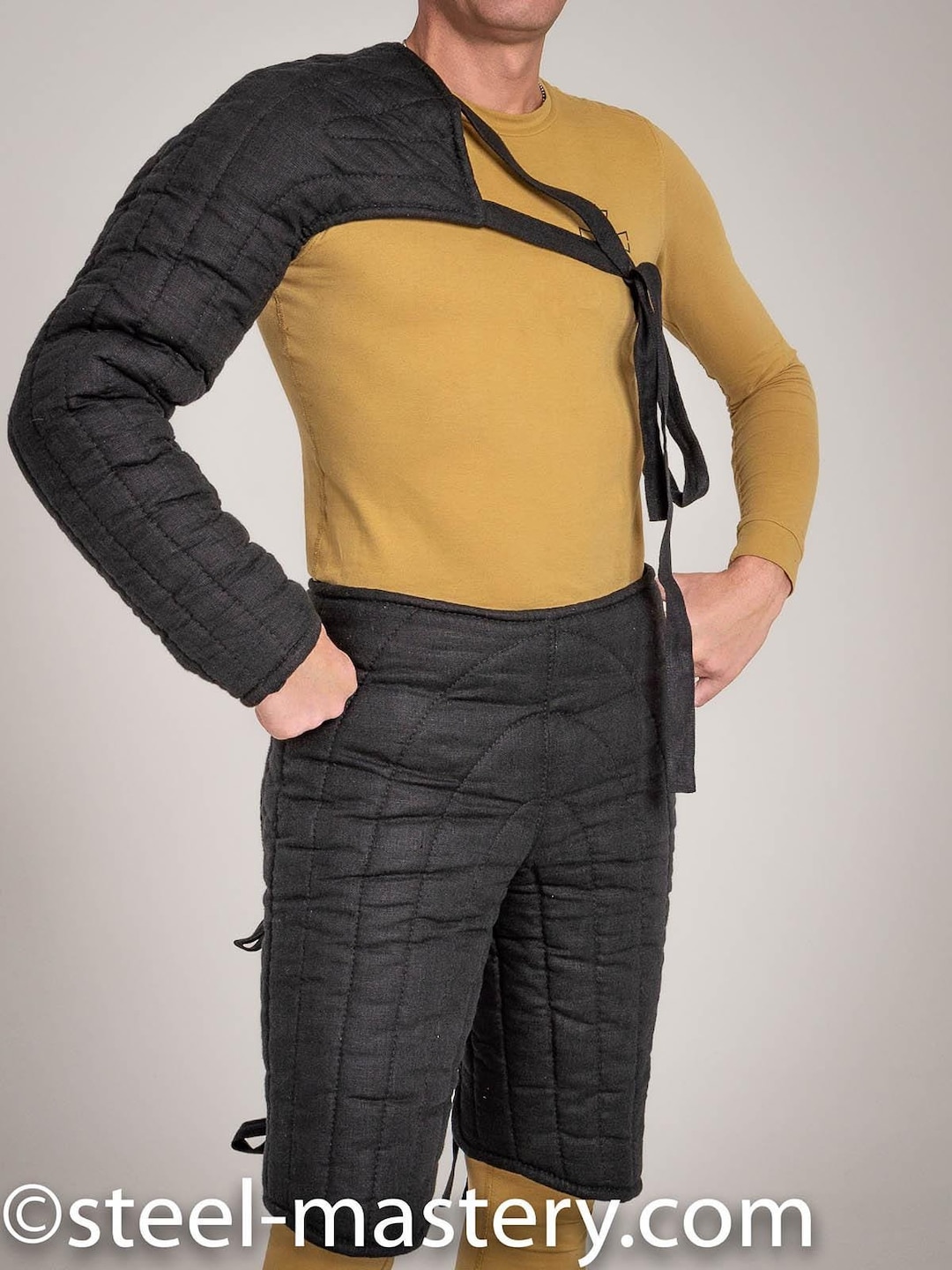 Fencing HEMA Equipment, Gambeson Hand Protection, Fencing Costume ...