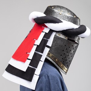 Wreath for Medieval Helmet , Wool Torse With Mantel, Helmet Headband ...