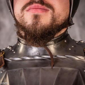 Stainless Steel Gorget Armour, Landsknecht Neck Protection - Etsy