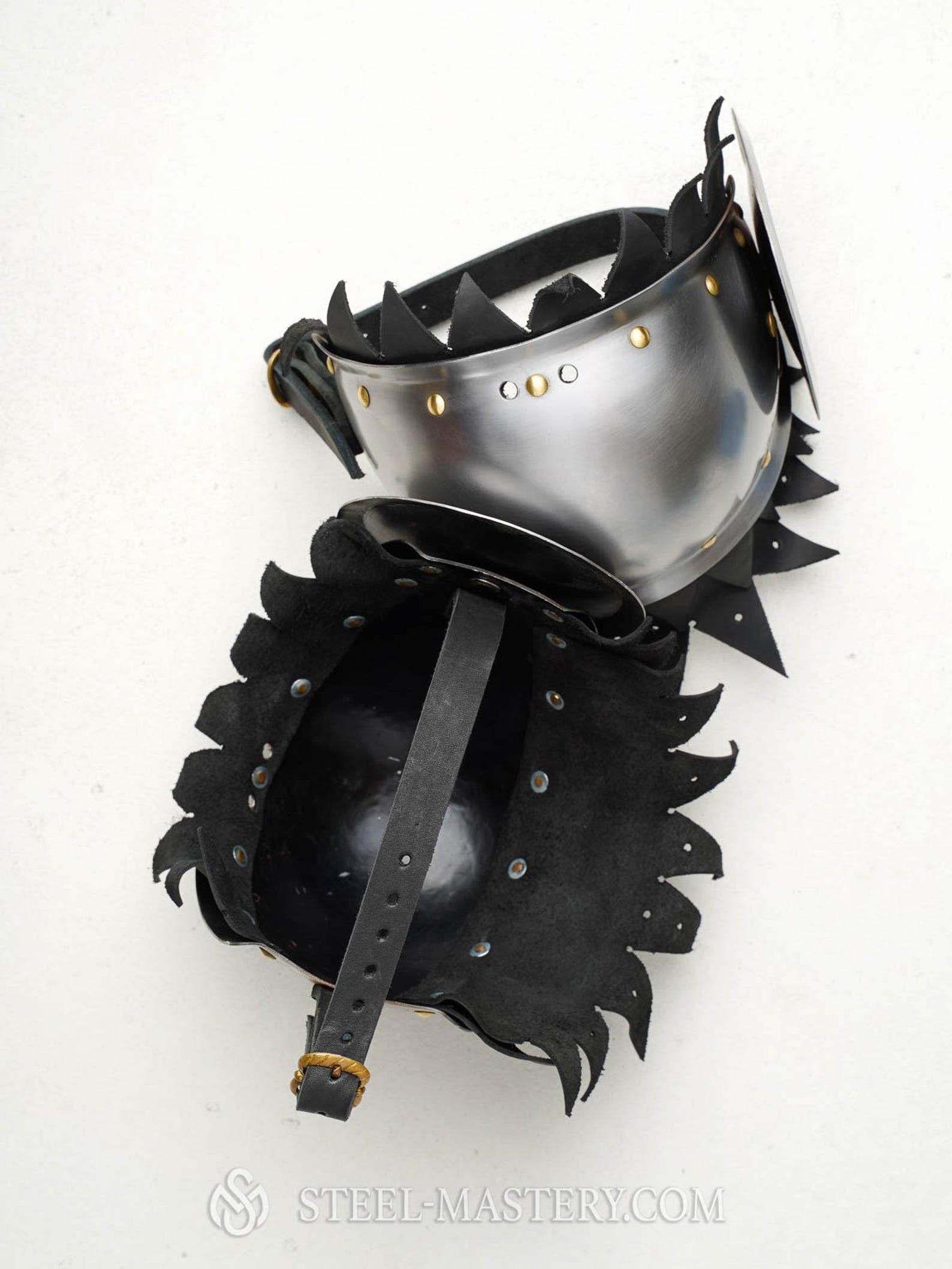 Steel Knee Pads, Medieval Leg Armour, SCA Combat Knee Cap - Etsy