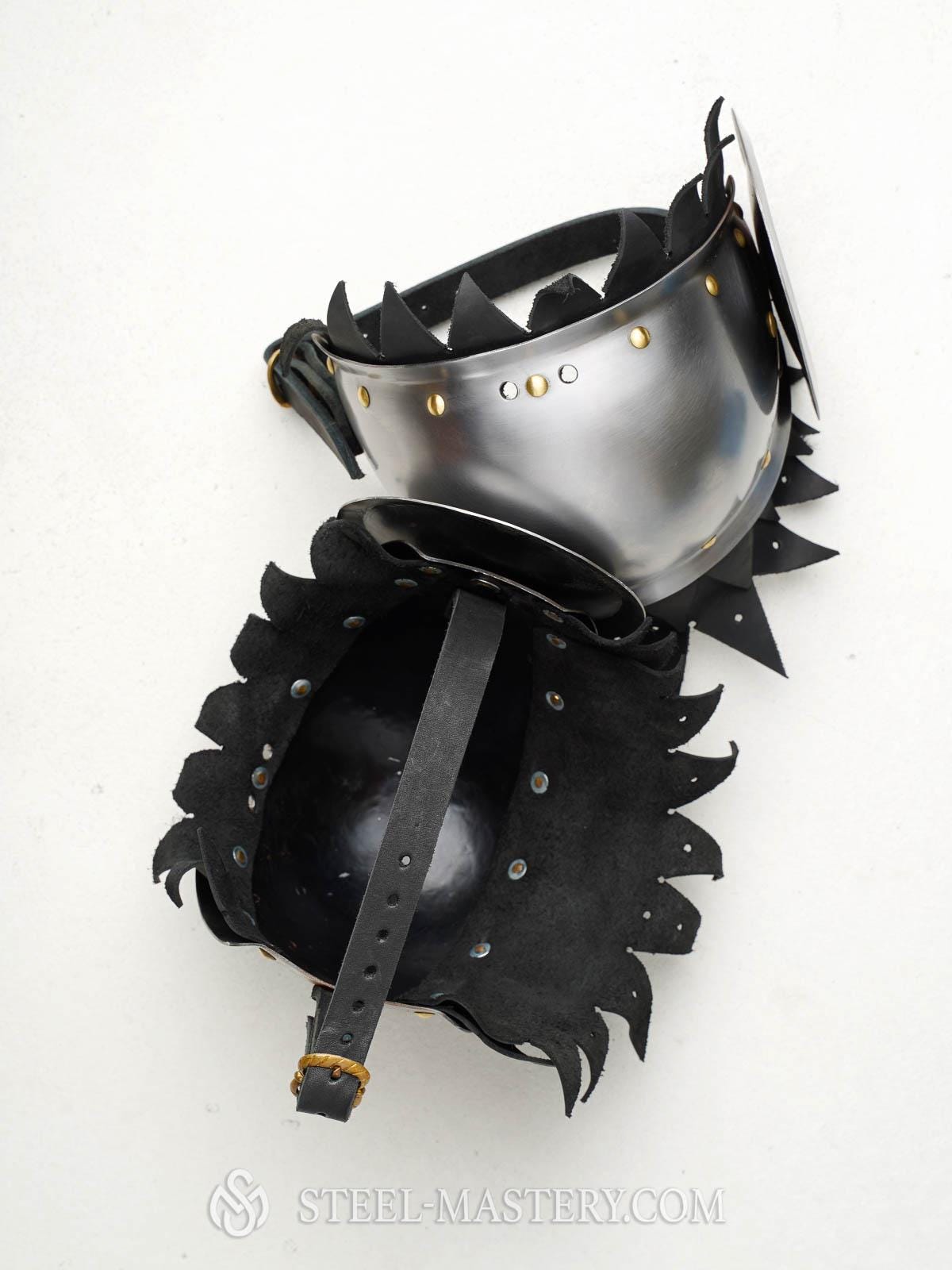 Knee Cap, Leg Armour, SCA Heavy Armor, SCA Combat, Steelmastery ...