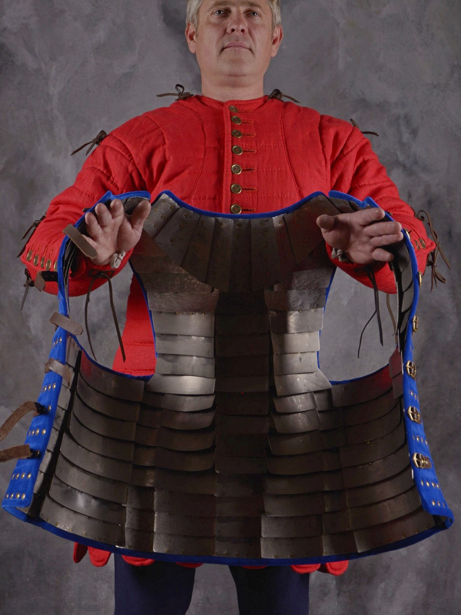 Small-plated Brigandine Armor Medieval Warrior Garniture - Etsy