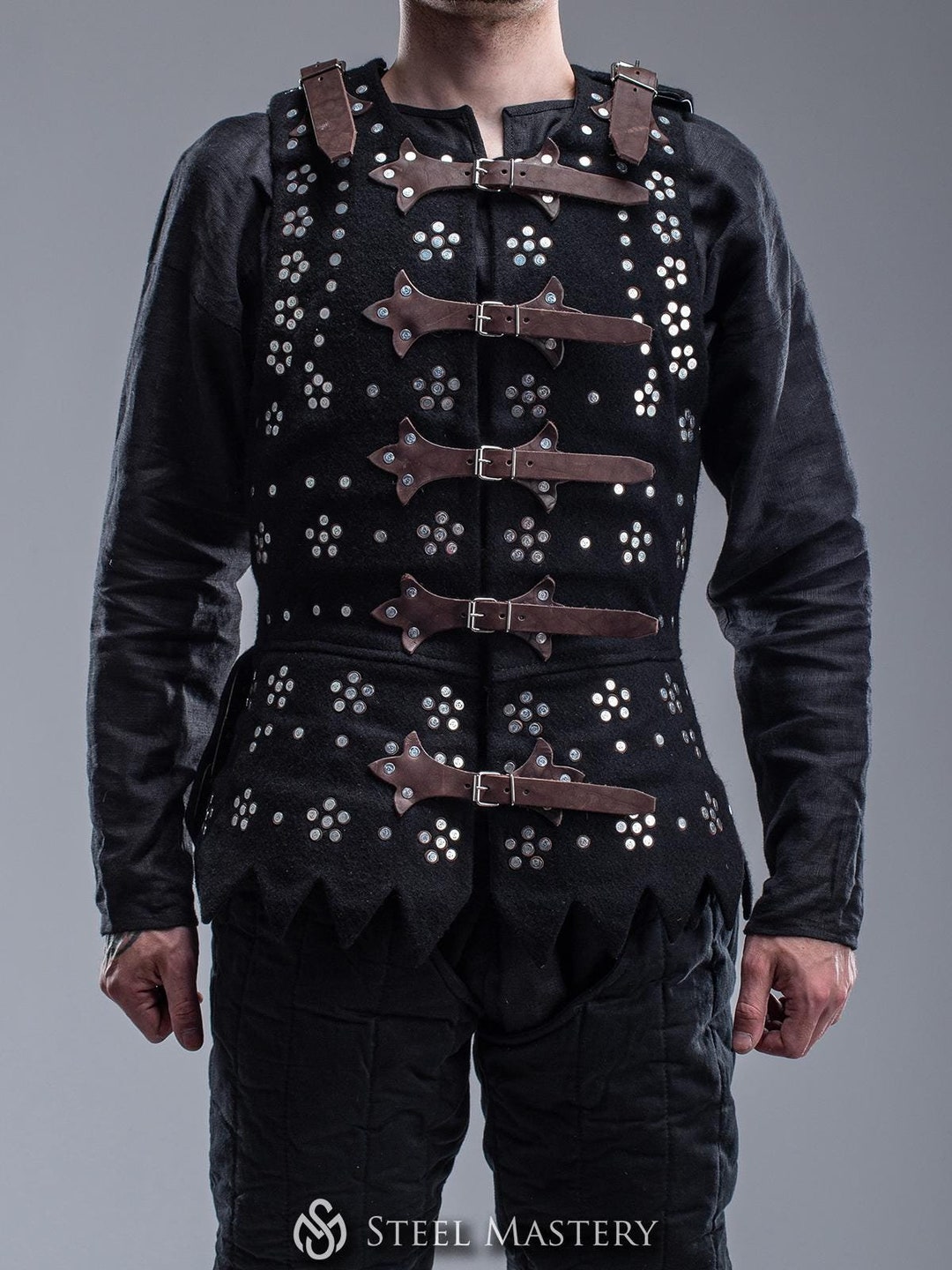 Stainless Steel Plates Brigandine Armor, Mens Breast Plate Armor, Sca ...