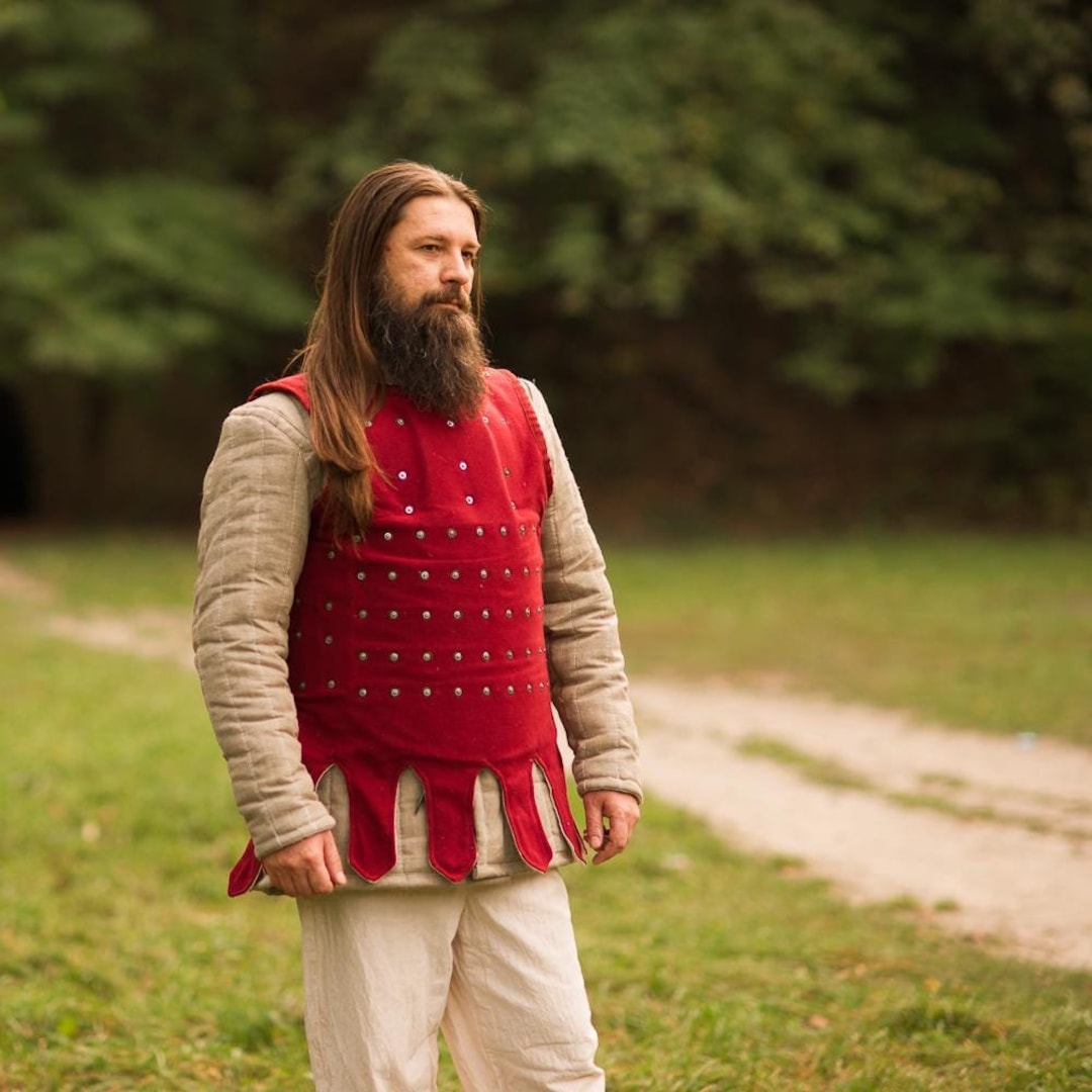 Visby Brigandine Armor, Stainless Steel Coat of Plates, Historical ...