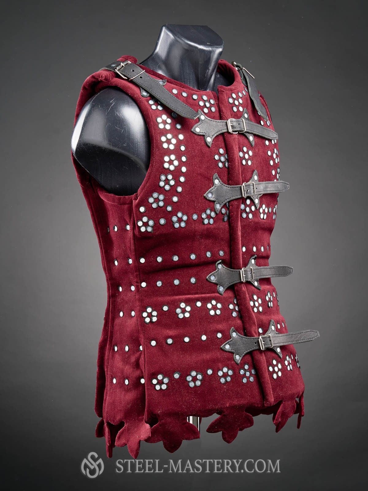 Womens Large-plate Brigandine With Flowers of Rivetscustom - Etsy