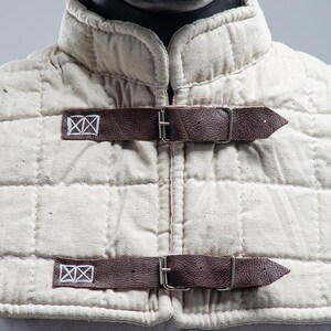 Neck Collar Armor, Protection in Buhurt, Padded Shoulder Gambeson ...