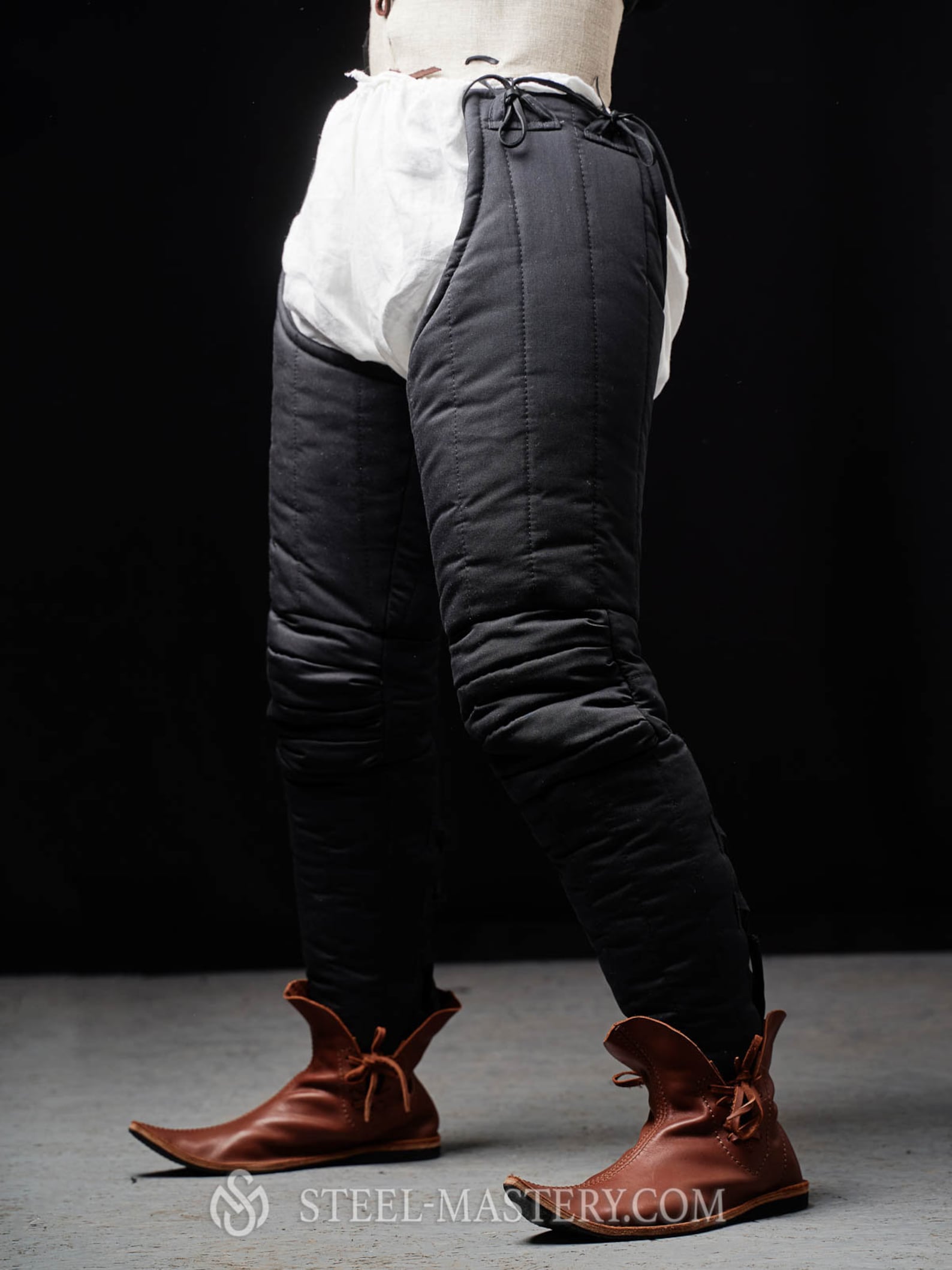 Padded Chausses With a Kneecap Medieval Padded Leg - Etsy