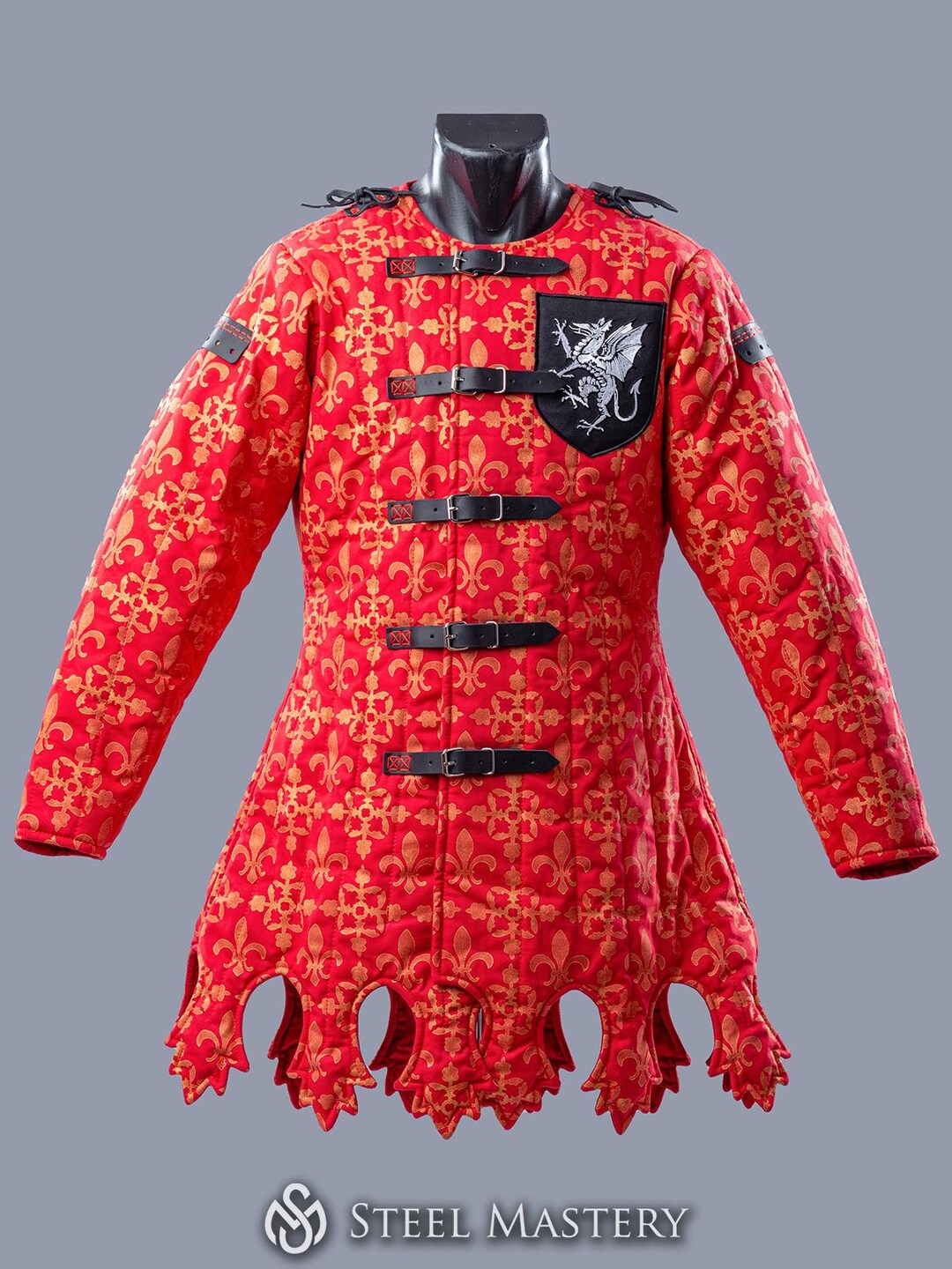 Combat-ready Gambeson, LARP Body Armor, Lightweight Padded Jacket, HEMA ...